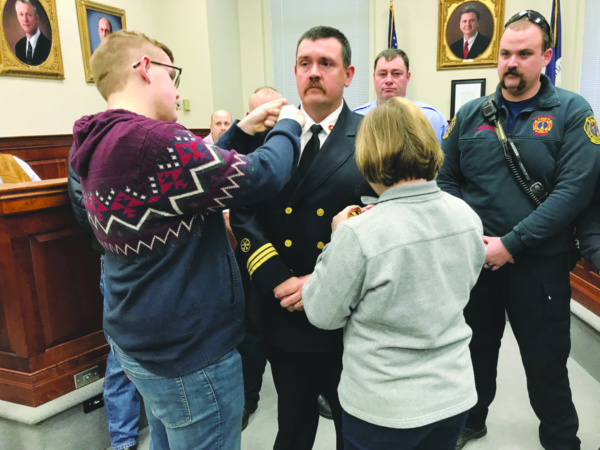 Barnes named new county fire chief - Winchester Sun | Winchester Sun