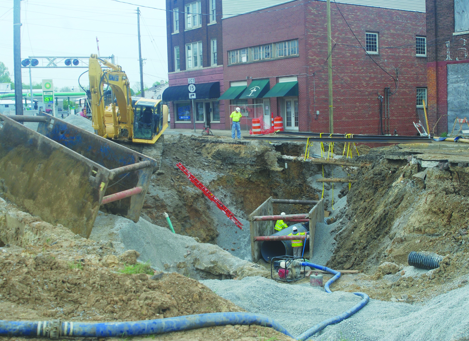 Digging deep for better drainage | Winchester Sun