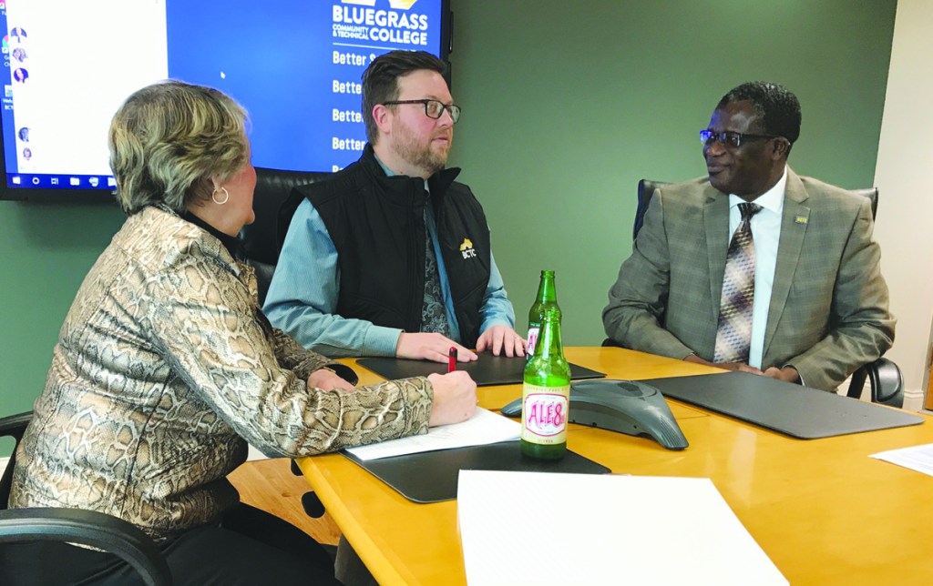 New president visits BCTC campus - Winchester Sun | Winchester Sun