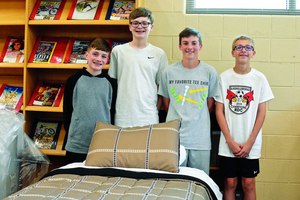 Campbell students raise money to purchase beds - Winchester Sun ...