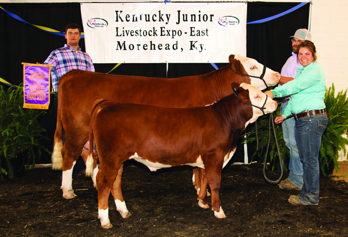 Drumm shows grand champion cow-calf | Winchester Sun