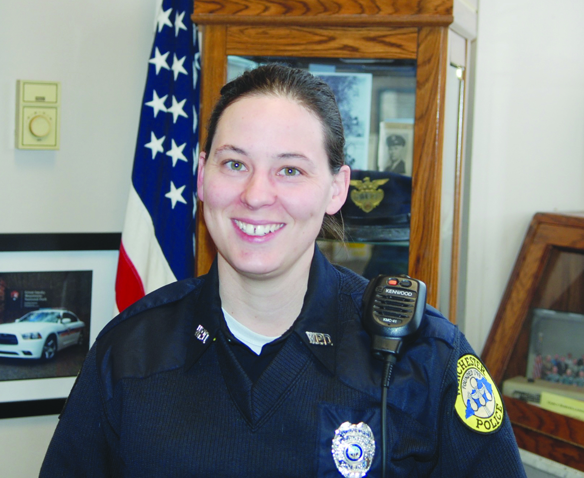 Webster fulfills passion for helping others with local police career ...