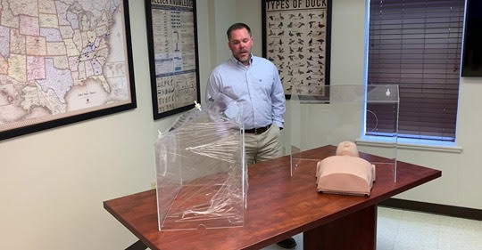 Clark business making plastic intubation boxes | Winchester Sun