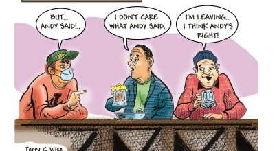 Terry Wise cartoon for Dec. 1, 2020 - Winchester Sun | Winchester Sun