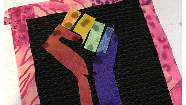 Stitching our community together: youth create social justice quilt ...