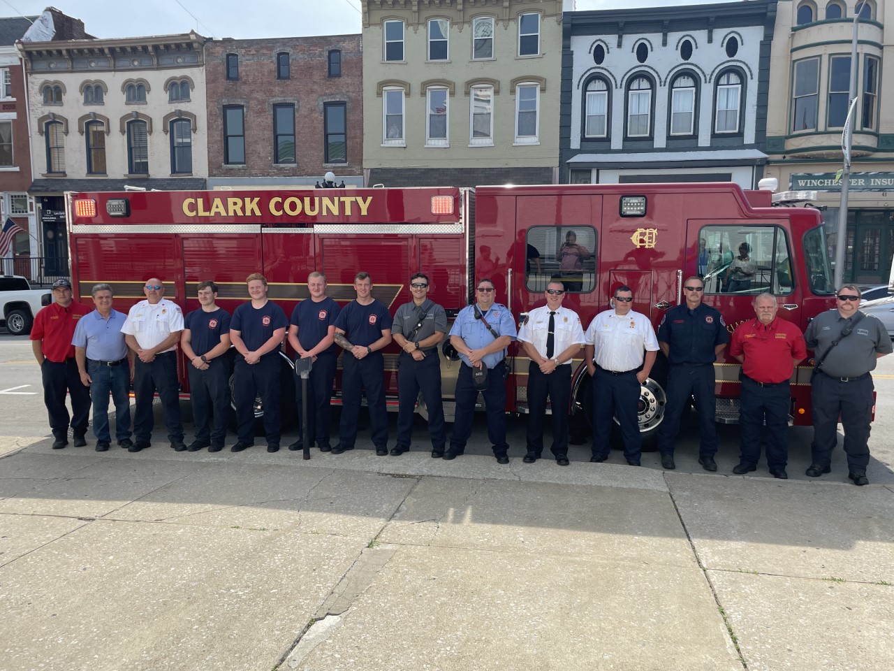 Hello gorgeous: CCFD unveils new truck | Winchester Sun
