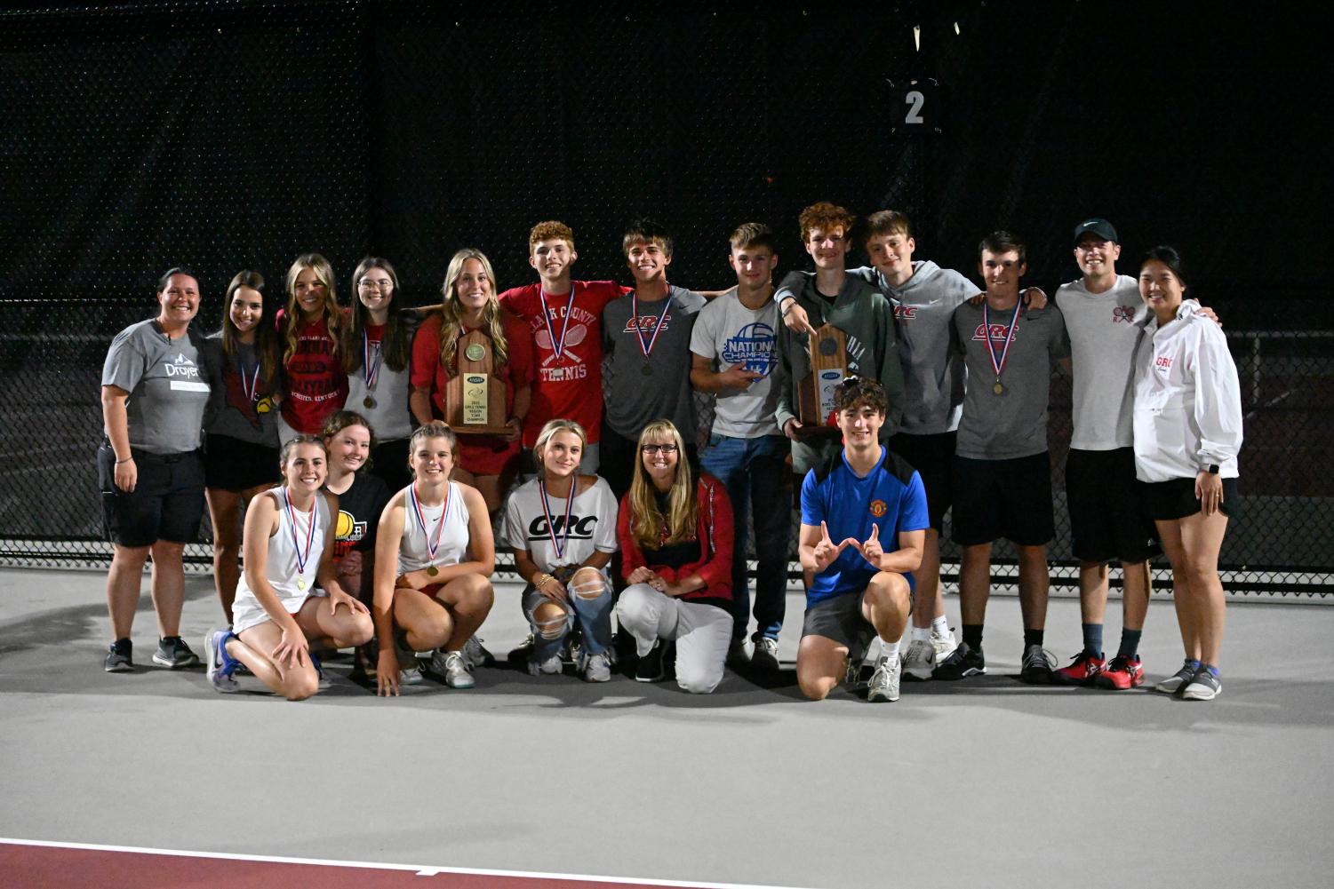 GRC tennis shines at region | Winchester Sun