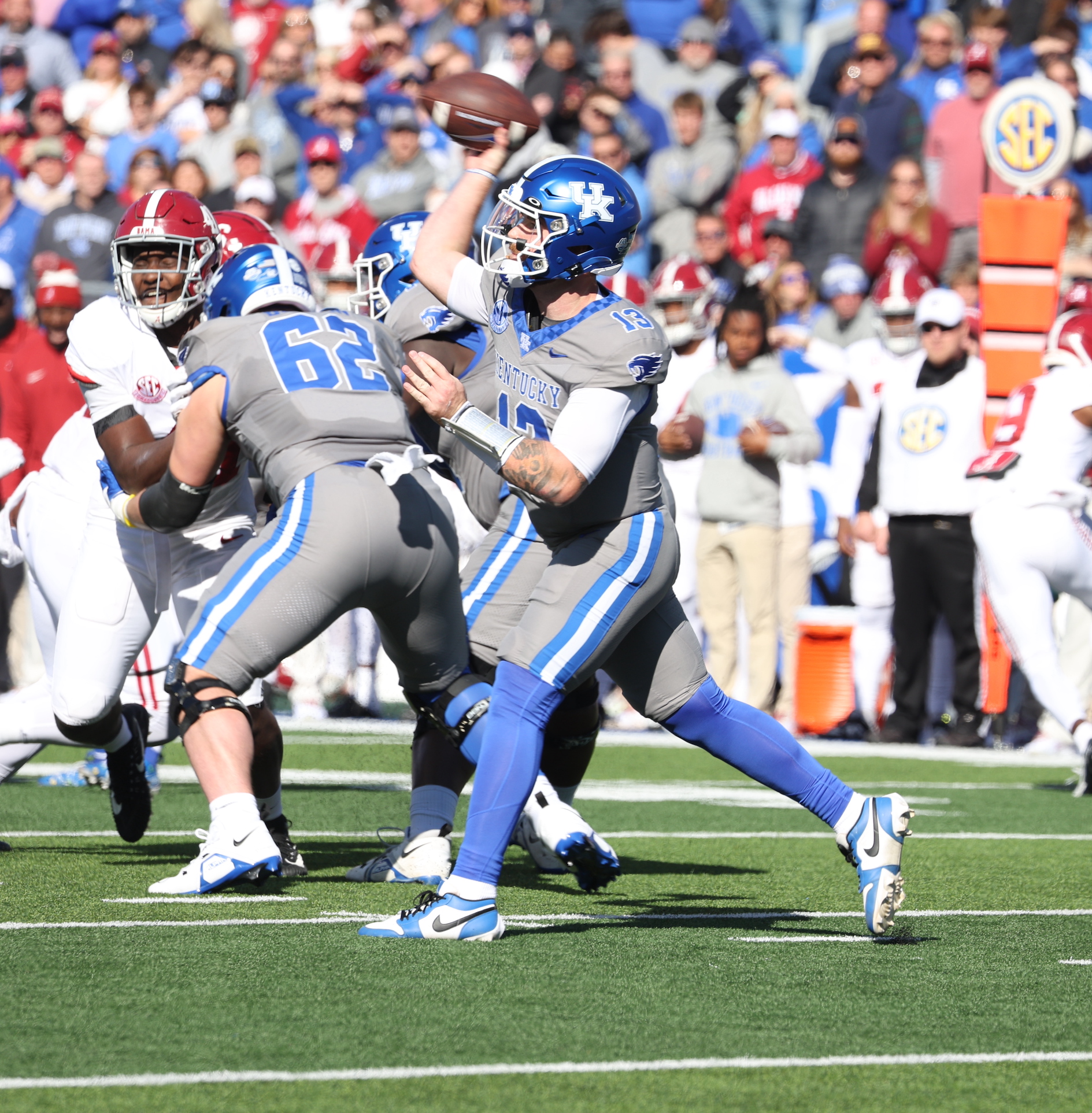 Burton impressing in spring practice | Winchester Sun