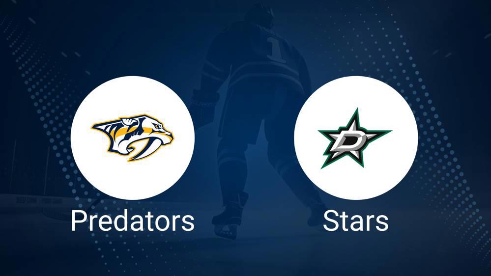 How to Pick the Stars vs. Predators Game with Odds, Spread, Betting ...
